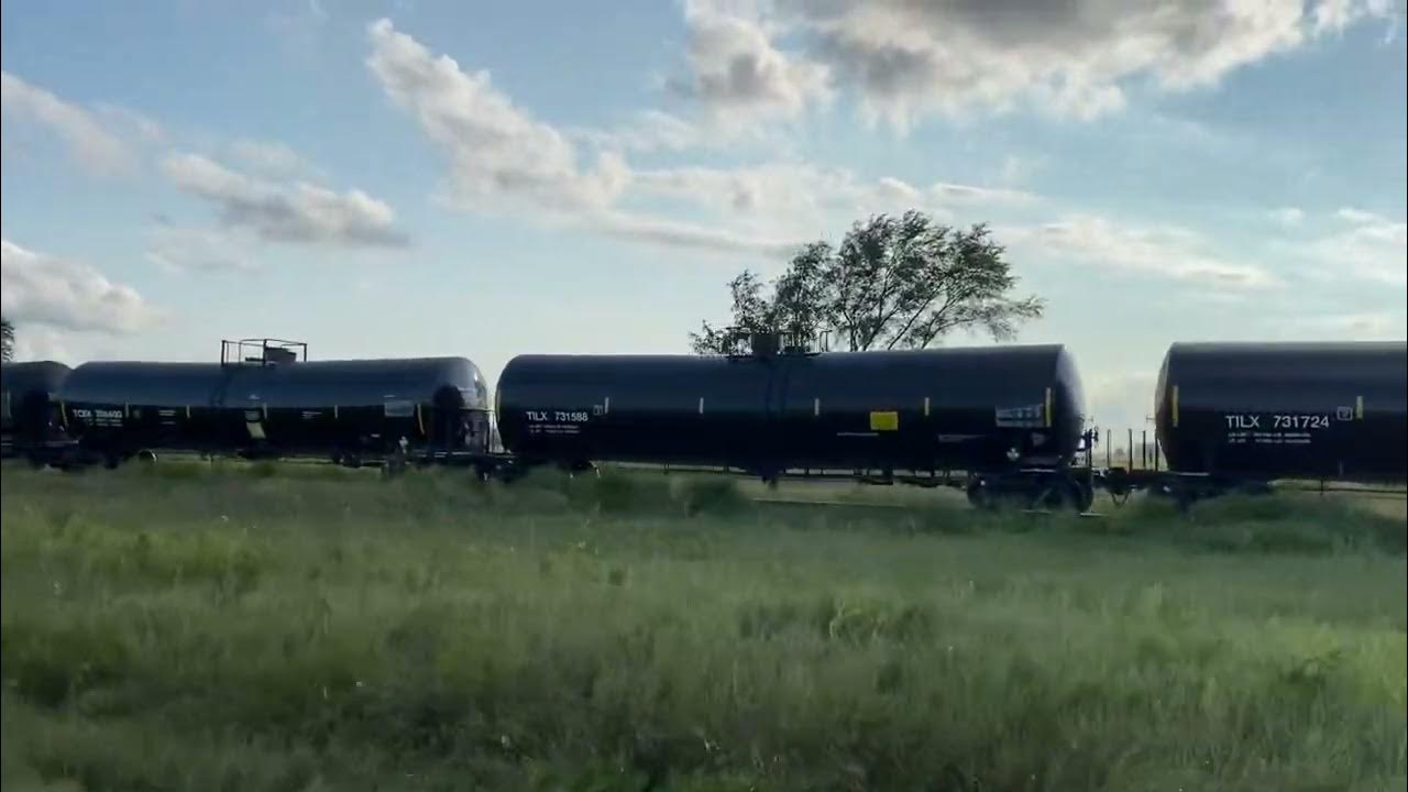 I&S OTVR 3045 w/ OTVR 3034 and lots of SAMX cars parked in Barnesville MN - YouTube