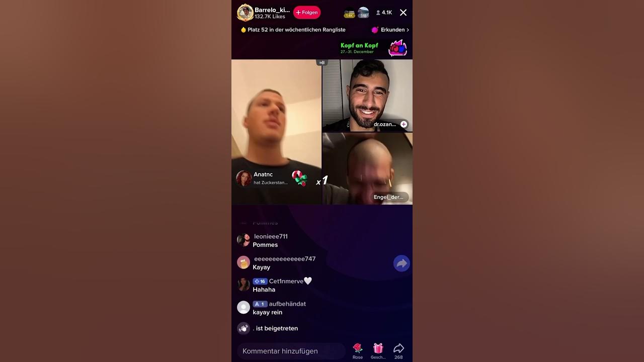 Barello TikTok live Unterhaltung pur 🤣 - YouTube