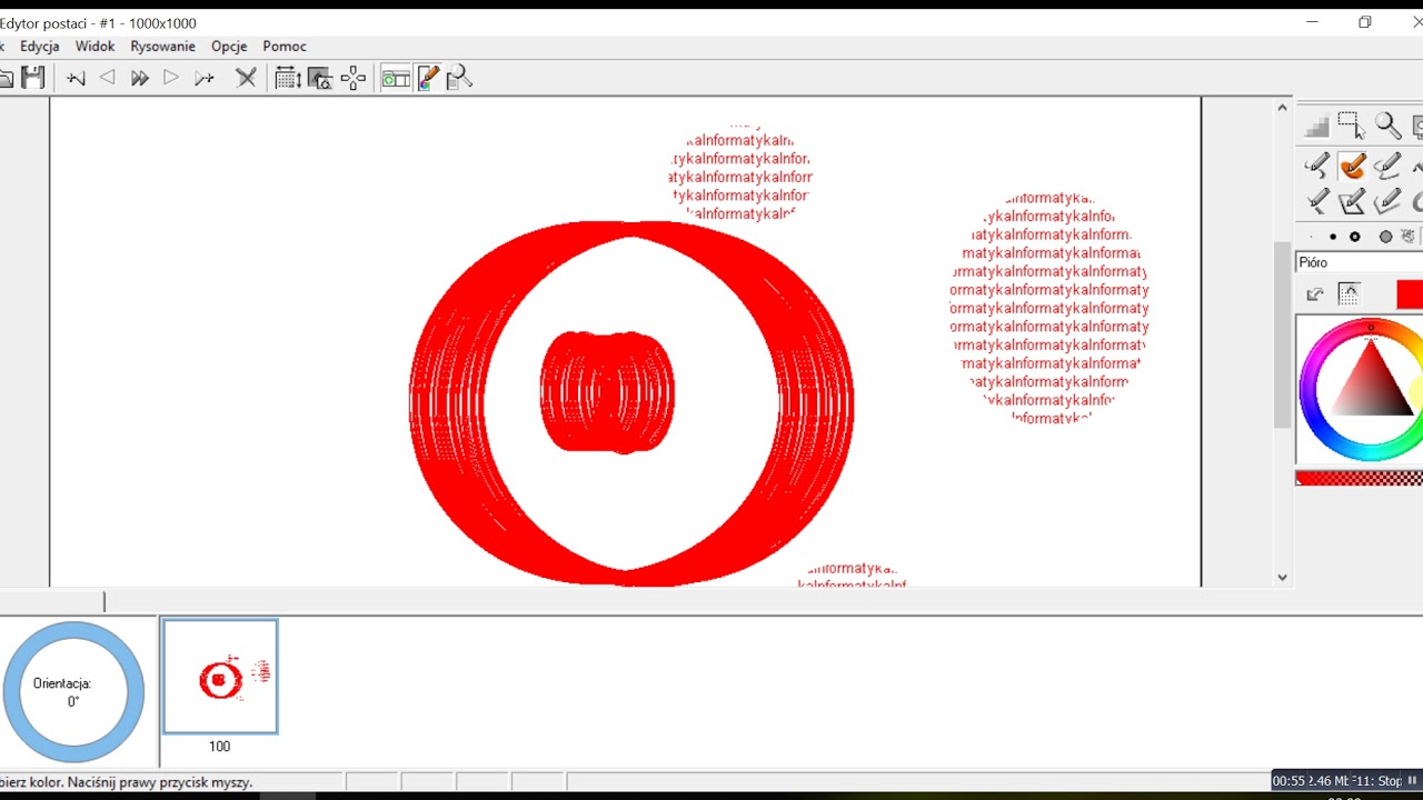Logomocja sztuczka 4 Edytor postaci - YouTube