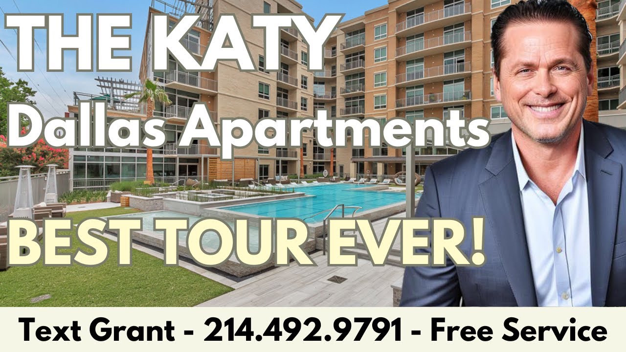 High Rise STUDIO Apartment Tour! | The Katy in Dallas Tx - YouTube