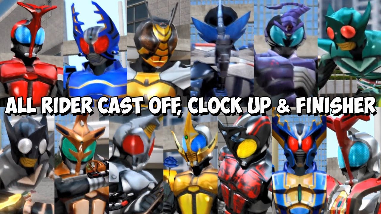 Kamen Rider Kabuto Cast Off