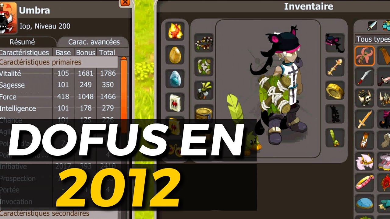 L'époque 2012 | HUZ VOD DOFUS - YouTube