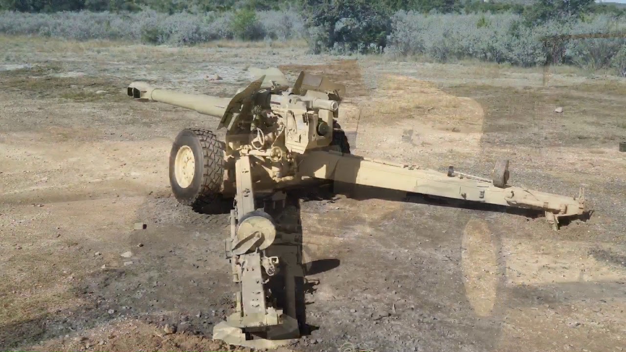 Russian D20 Gun_Howitzer Live Fire - YouTube
