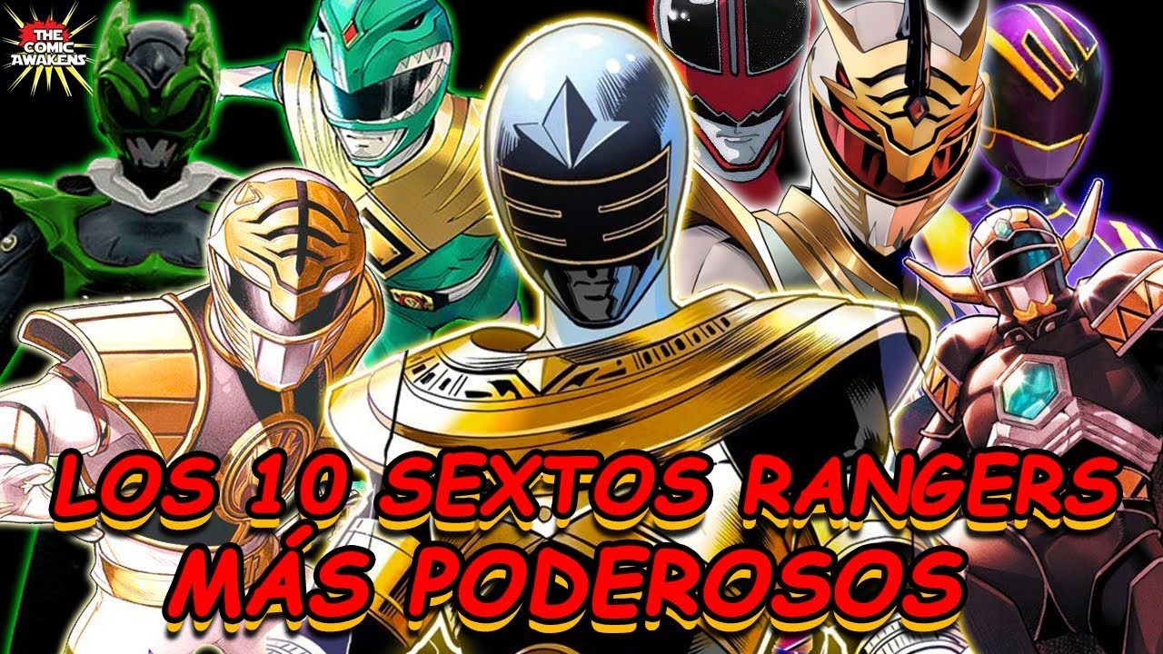 Power Rangers: Los 10 Sextos Rangers Más Poderosos - YouTube