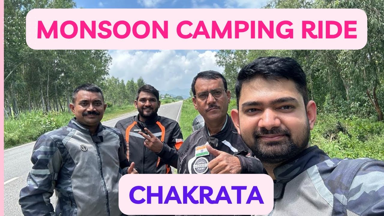 Monsoon Camping Ride | Chakrata | Rain Camping and Cooking | Riding ...