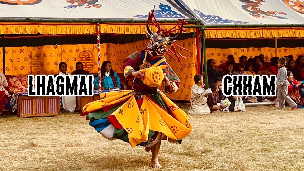 Lhagmai Kun Chham | Mask Dance in Bhutan | Chali Tshobum Chhenmo - YouTube