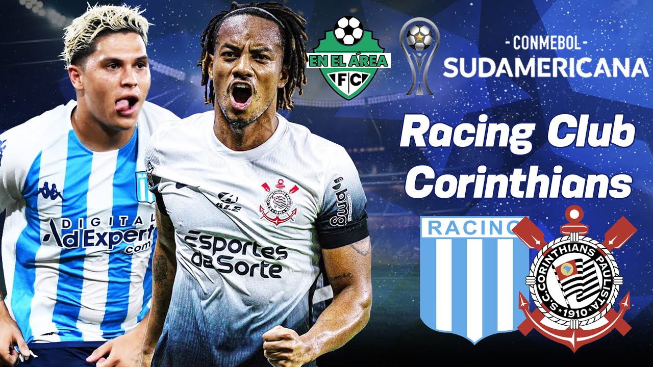 🔴 En Vivo │ ANDRÉ CARRILLO titular │ 🔵 Racing Cl 🆚Corinthians . │ 🏆 # ...