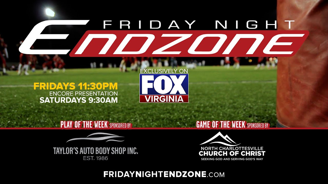 Friday Night Endzone on FOX Virginia 2023 - YouTube