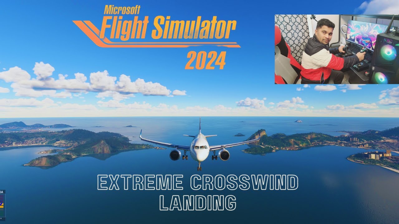 Braving the Elements: Extreme Crosswind Landing in Microsoft Flight ...