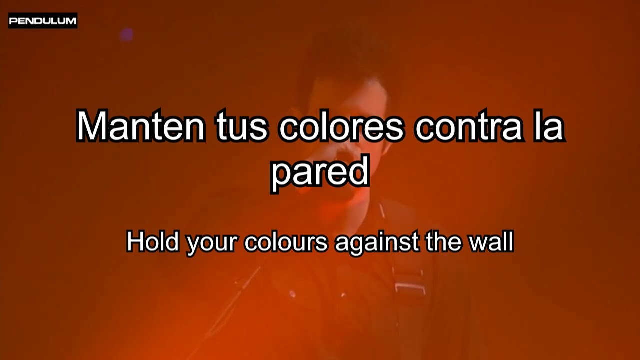Pendulum - Hold Your Colour [Lyrics / Letras en Español / Sub. Español ...