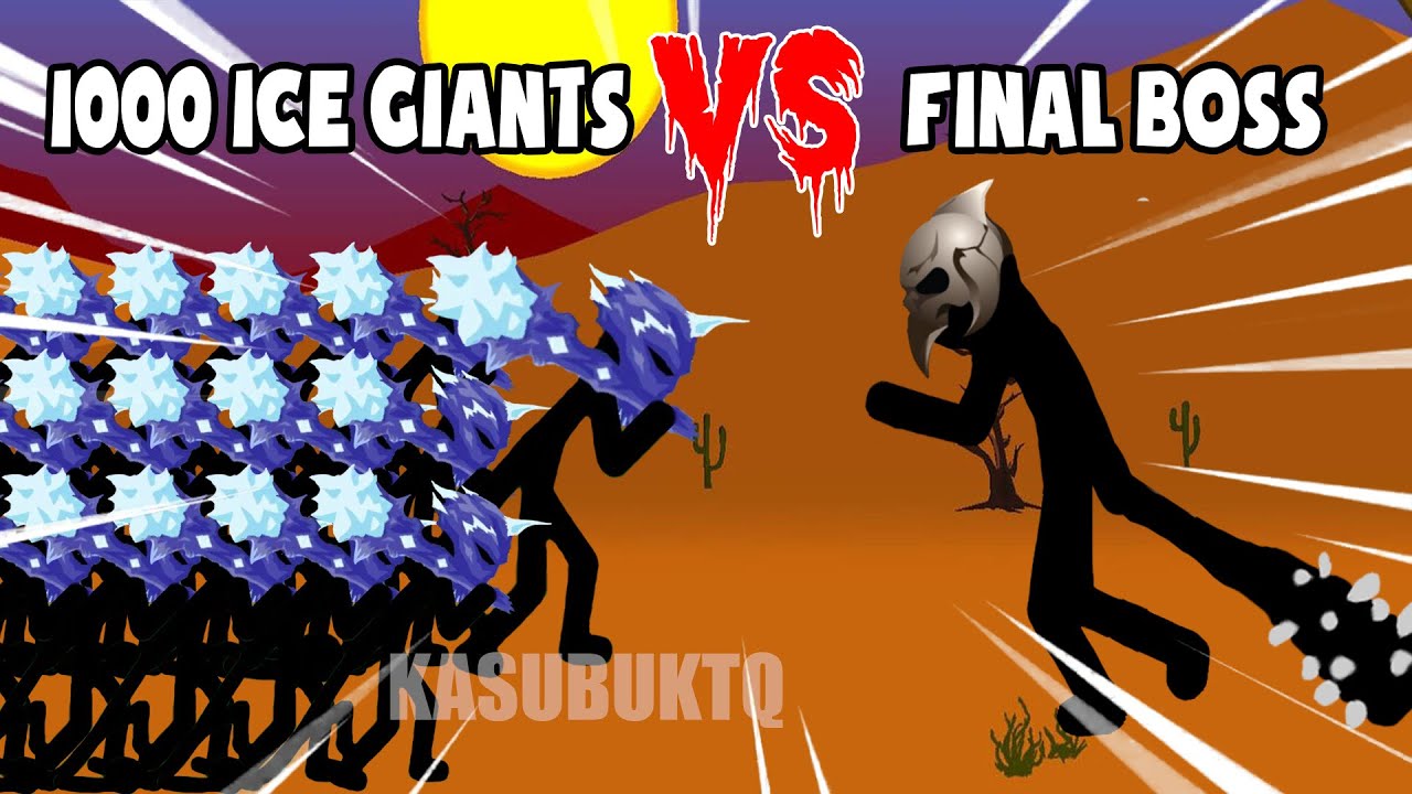 HACK SUMMON X1000 GIANT ICE VS SUPER FINAL BOSS HACK ALL FULL POWER ...