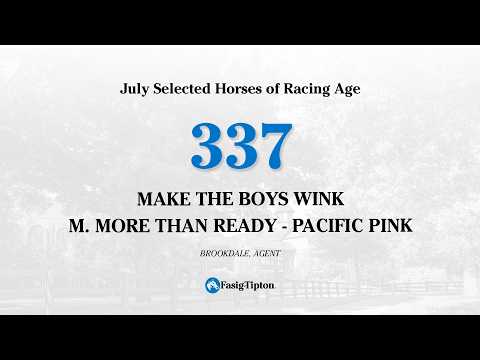 Hip 337: MAKE THE BOYS WINK