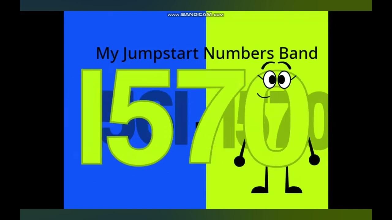 Jumpstart numbers band 1551-1600 - YouTube