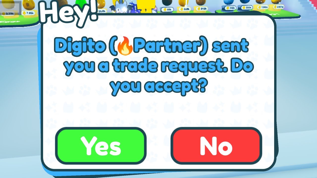 Digito Sent Me A Trade Request And THIS HAPPENED... (Pet Simulator X ...