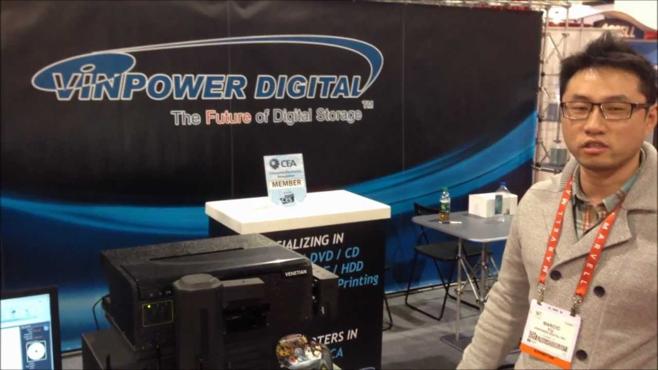 Vinpower Digital @ CES 2013 新產品介紹 - Cronus 光碟出版系統 800 Series - YouTube