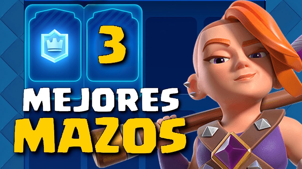 🔥 Top 3 Mejores Mazos con Valquiria EVO en Clash Royale - YouTube