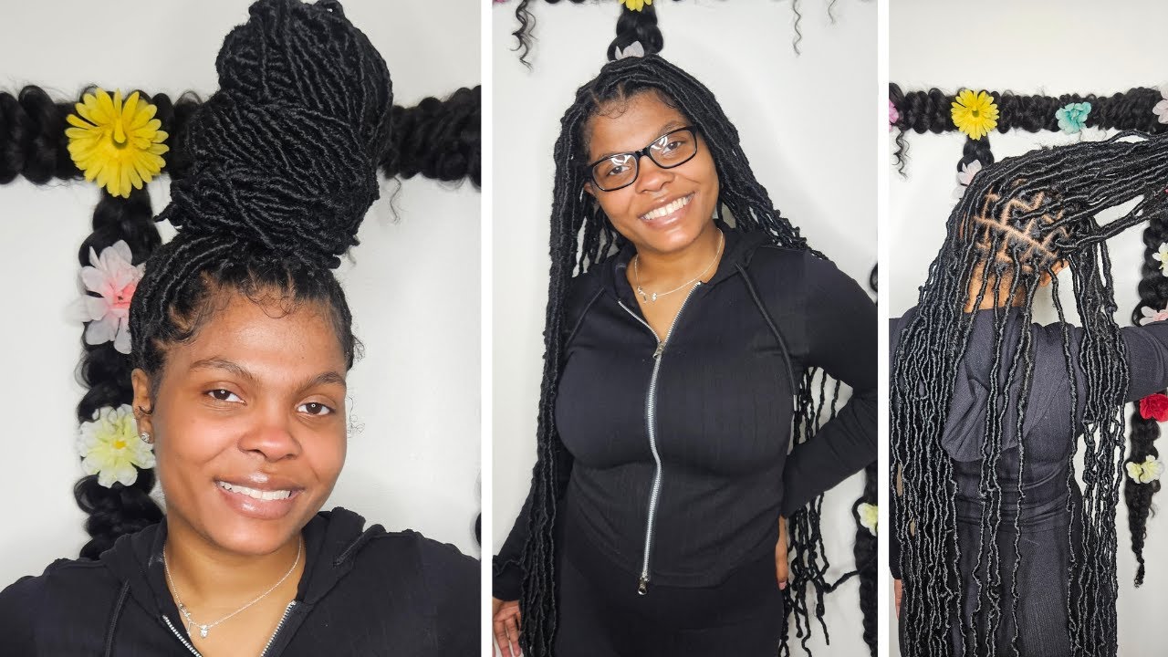 How to do long Soft Locs | Crochet Method | Faux Locs - YouTube
