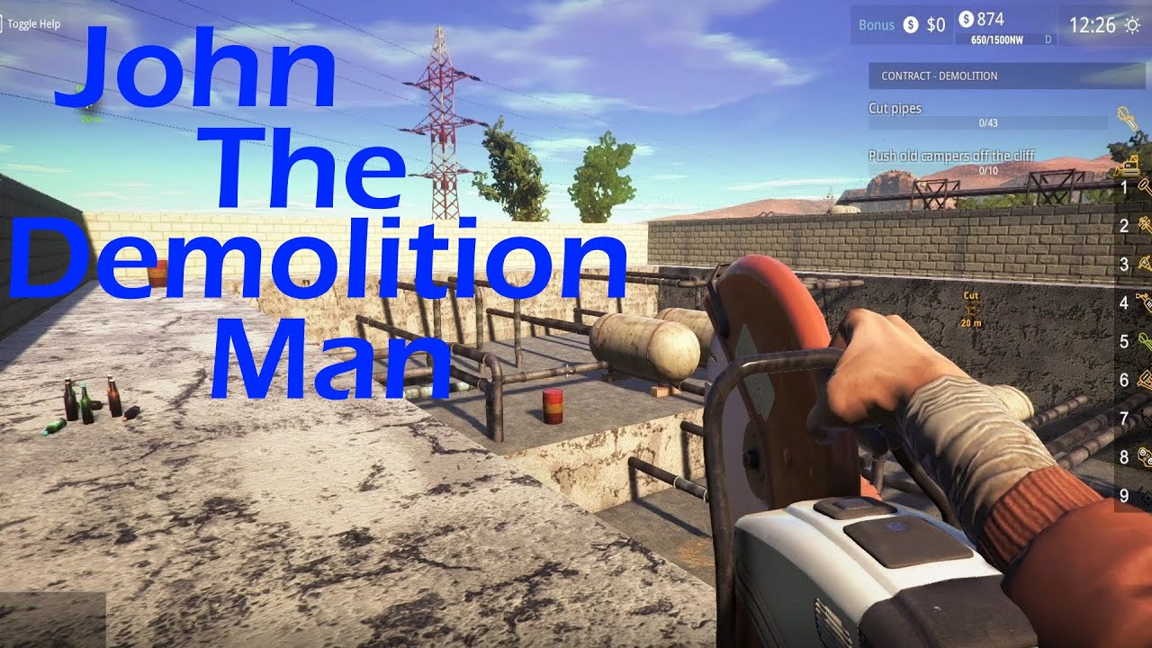 John The Demo Man | Demo & Build 2018 | Roleplay | EP 1 - YouTube