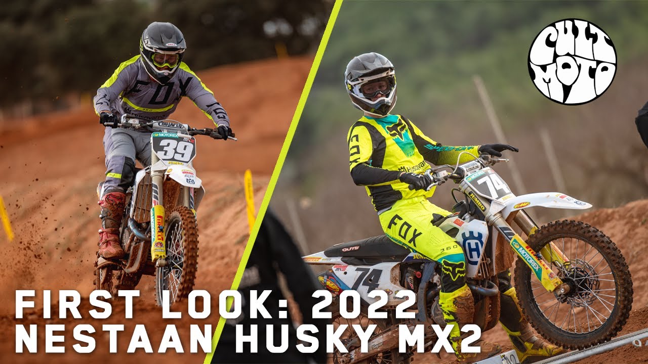 FIRST LOOK: NESTAAN HUSQVARNA MX2 | 2022 @ REDSAND MX PARK FT. KAY DE ...