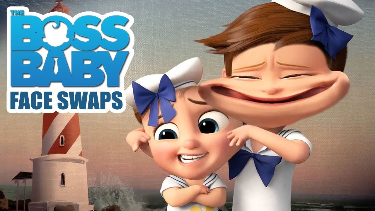 THE BOSS BABY Funniest FACE SWAPS Ultimate Craziness - Try Not To Laugh ...