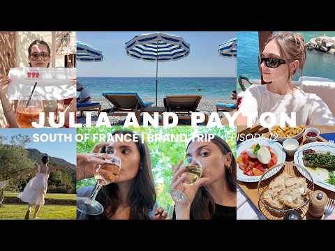 JULIA TOOK A CROISSANT MAKING CLASS + PAYTON PLAYED MERMAIDS IN THE MEDITERRANEAN SEA (France Vlog)