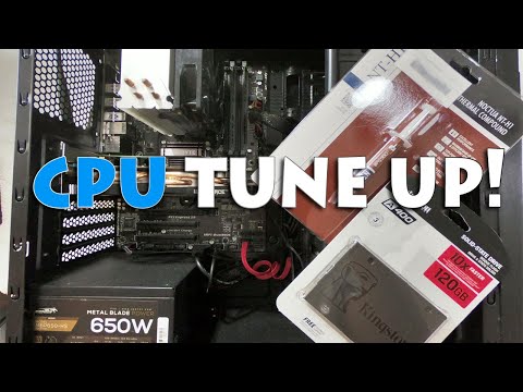 EASY! How to Tune up your PC (New SSD, Thermal Paste and Chassis Fan)
