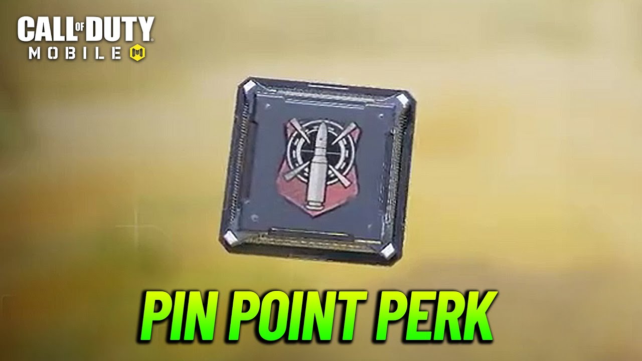 New Perk gives you Legal Hack in CODM - Pin Point - YouTube