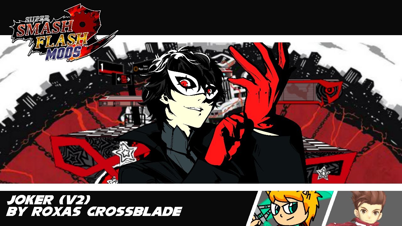 SSF2 Mods Showcase: Joker (by Roxas CrossBlade) - YouTube