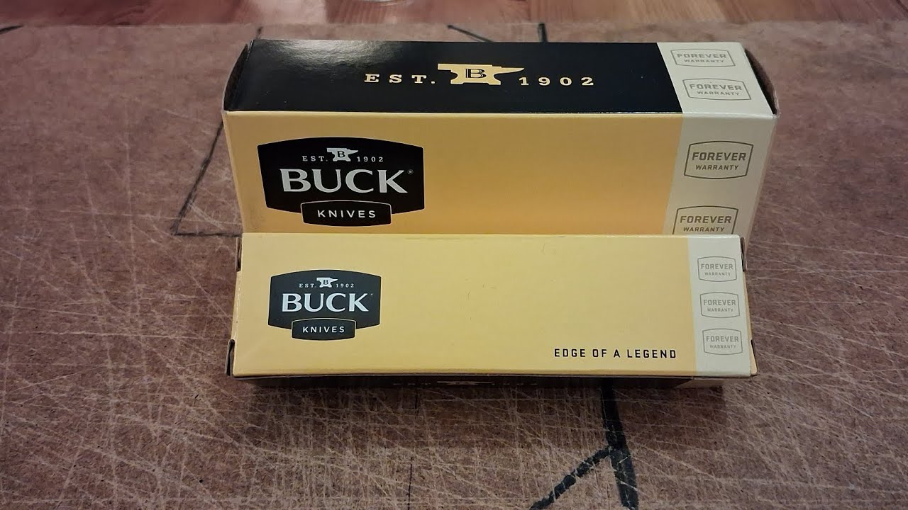 Buck Trapper + Buck 501 Squire - YouTube