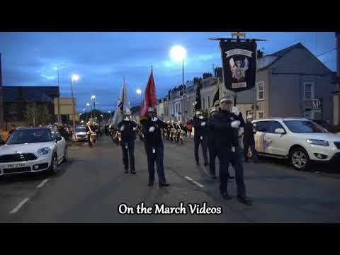 Pride of the Bann finish their parade 2021 - YouTube