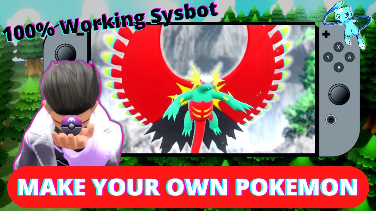 Make Custom Pokémon in Scarlet and Violet!! 100% Working Generator ...