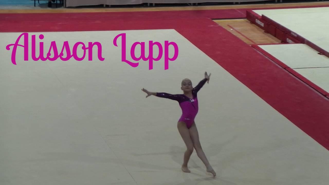 Alisson Lapp - Finale sol - Championnat de France 2016 - YouTube