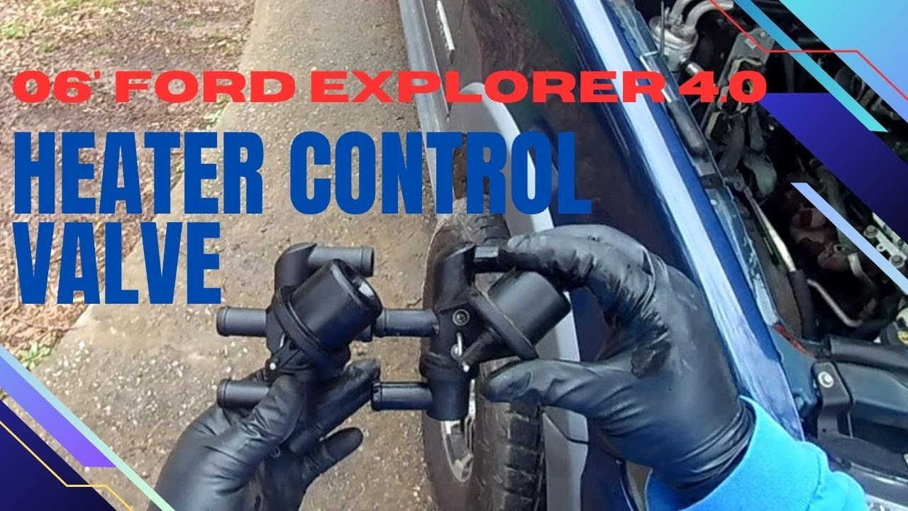 06' Ford Explorer 4.0 Heater Control Valve #automobile #mechanic # ...