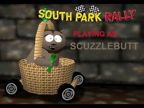 South Park Rally Walkthrough - Playing as Scuzzlebutt (Part 2) - YouTube