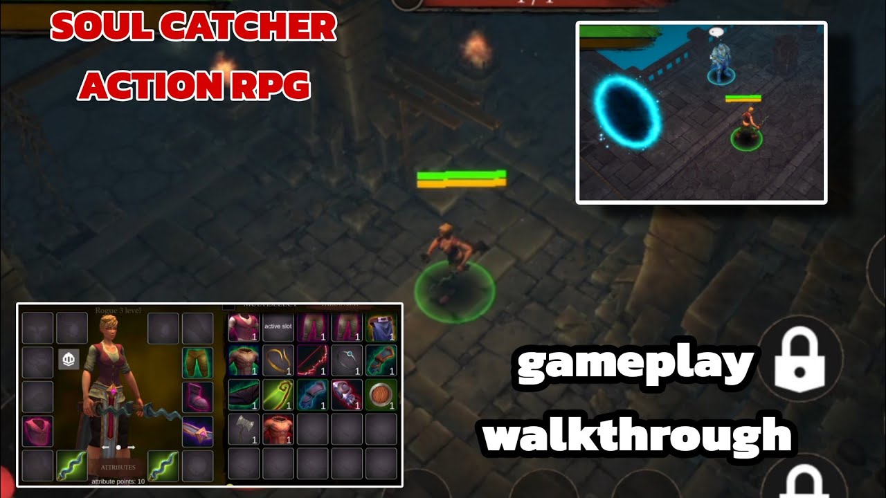 soul catcher - action RPG gameplay walkthrough - YouTube