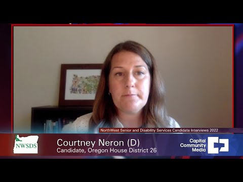 NWSDS - Candidate Courtney Neron (D) - Oregon House District 26 - YouTube