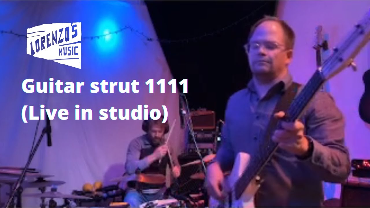 Guitar strut 1111 (Live in studio) Lorenzo's Music - YouTube