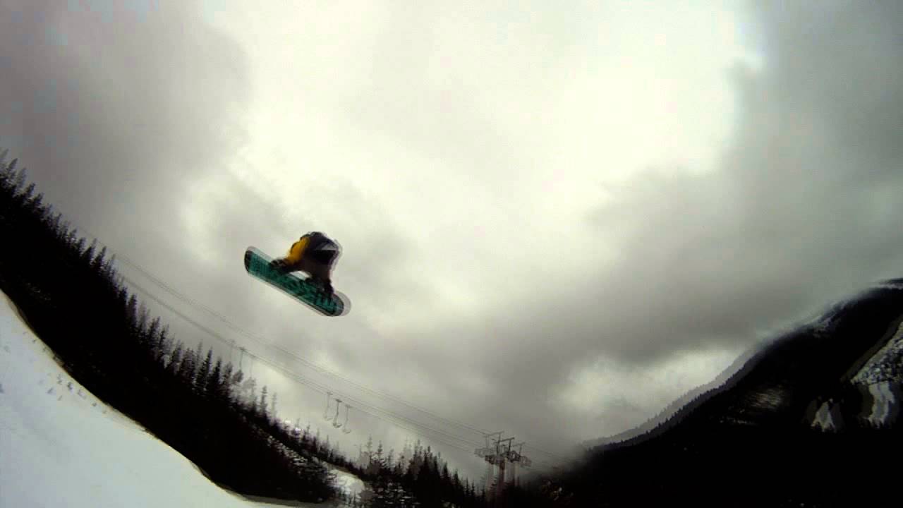 How To Cork 1/2 on a Snowboard - YouTube