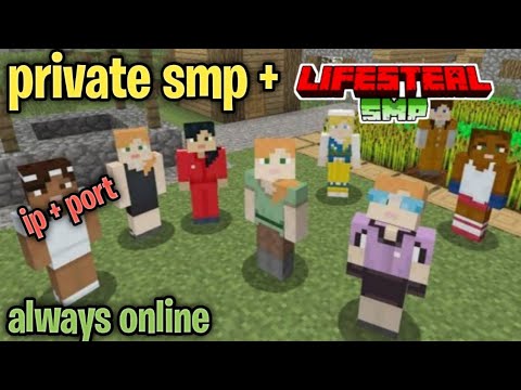 private Smp + lifesteal smp join public smp in minecraft join now fast ...