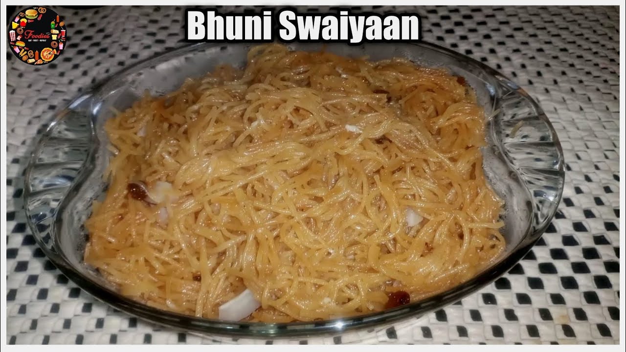 POpular EiD DesSert Sukhi Meethi Swaiyaan | Dry Sweet Sevai ReCipe By ...