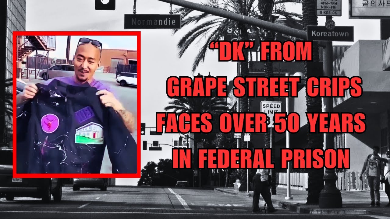 KOREAN GRAPE STREET CRIP GANG MEMBER "DAEKUN CHO" FACES OVER 50 YEARS ...