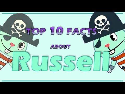 Top 10 Facts About RUSSELL From Happy Tree Friends (Character review)