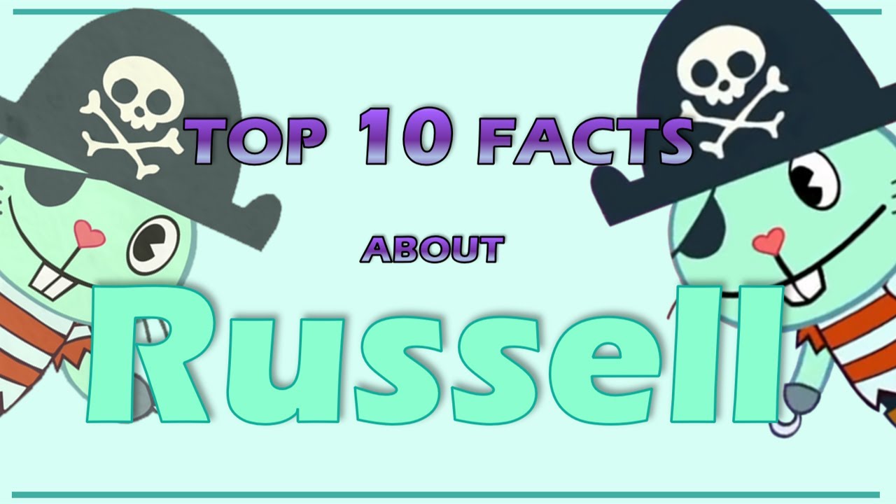 Top 10 Facts About RUSSELL From Happy Tree Friends (Character review ...