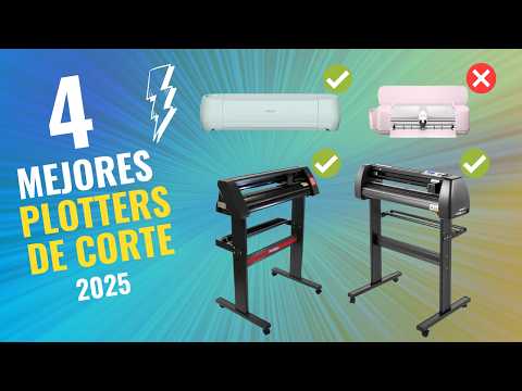 😱✂️ Los 4 Mejores PLOTTERS DE CORTE Calidad-Precio de 2025 en Amazon ✅| NO COMPRES UNO SIN VER ESTO🚨