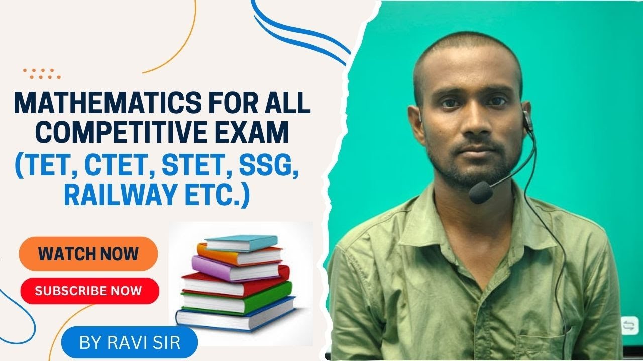 Mathematics Full Course for All Competitive Exams | TET, CTET, SSC ...