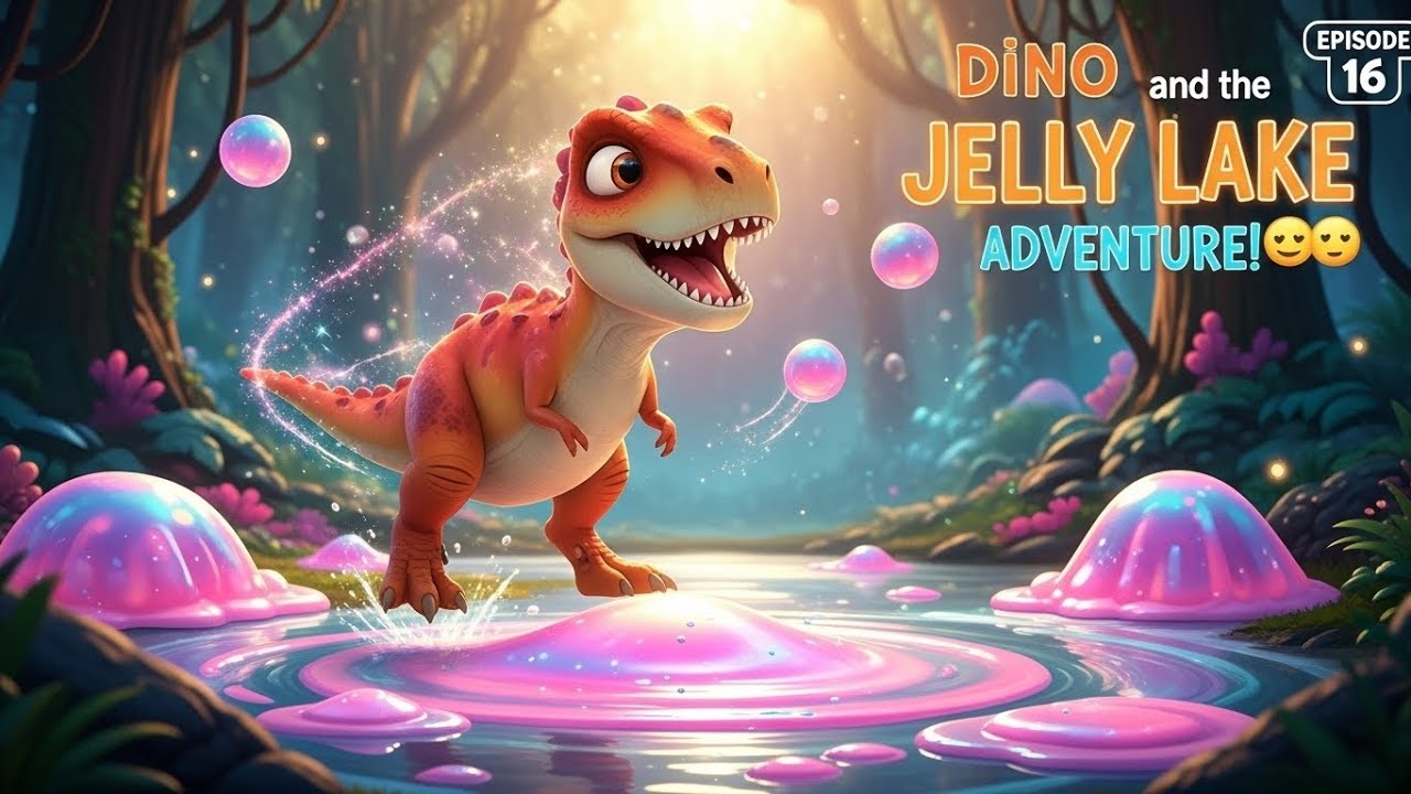 🦕 Dino and the Jelly Lake Adventure | Episode 16: Dino Adventure ...