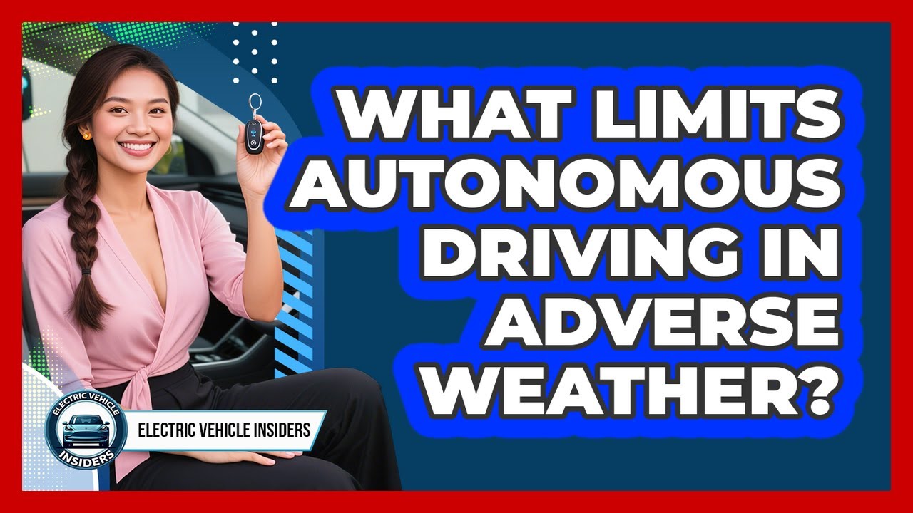 What Limits Autonomous Driving In Adverse Weather? - Electric Vehicle ...