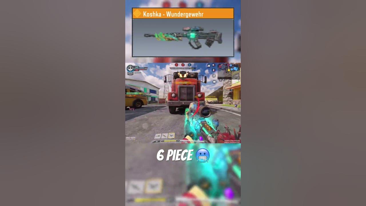 The legendary koshka is the best sniper in codm #codm #trickshots #cod #codmonrankedmatch # ...