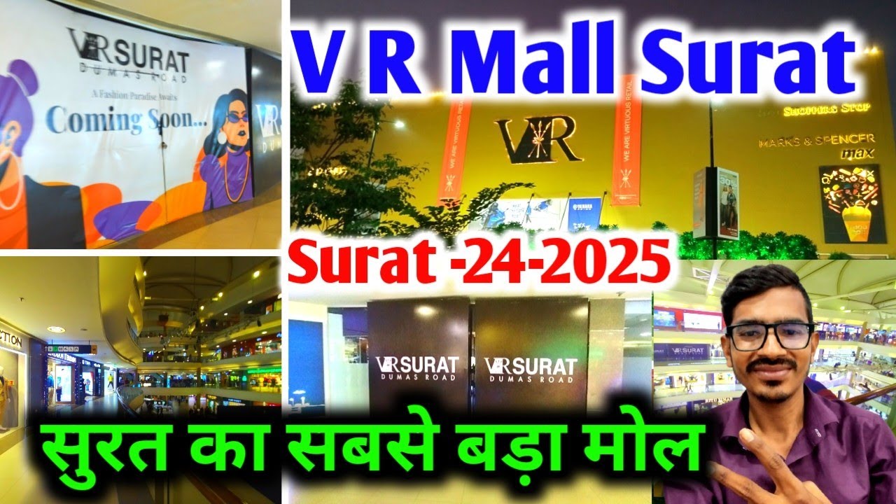 V R Mall Surat || Surat Biggest Mall In Gujarat || V R Mall 2025 ...
