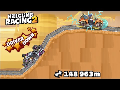 🔥148KM BIGGEST DISTANCE EVER🥇🏆| DESERT VALLEY WORLD RECORD - Hill Climb Racing 2 - YouTube